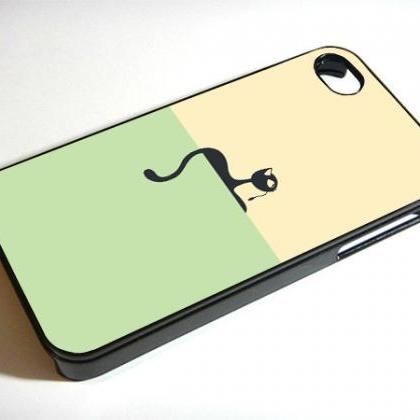Simple Cat Design Iphone 6 Plus 6 5s 5c 5 4s 4 Samsung Galaxy S6 S5 ...