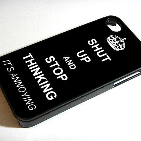 Keep Calm And Stop Thinking Iphone 6 Plus 6 5s 5c 5 4s 4 Samsung Galaxy ...