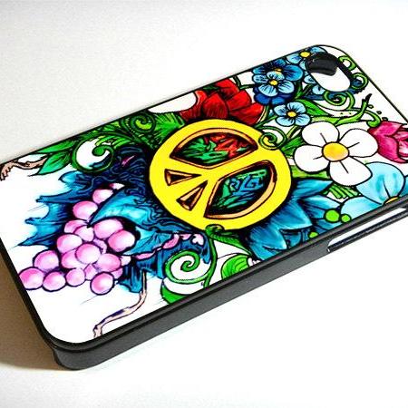 Peace Sign Graffiti Iphone 6 Plus 6 5s 5c 5 4s 4 Samsung Galaxy S6 S5 ...